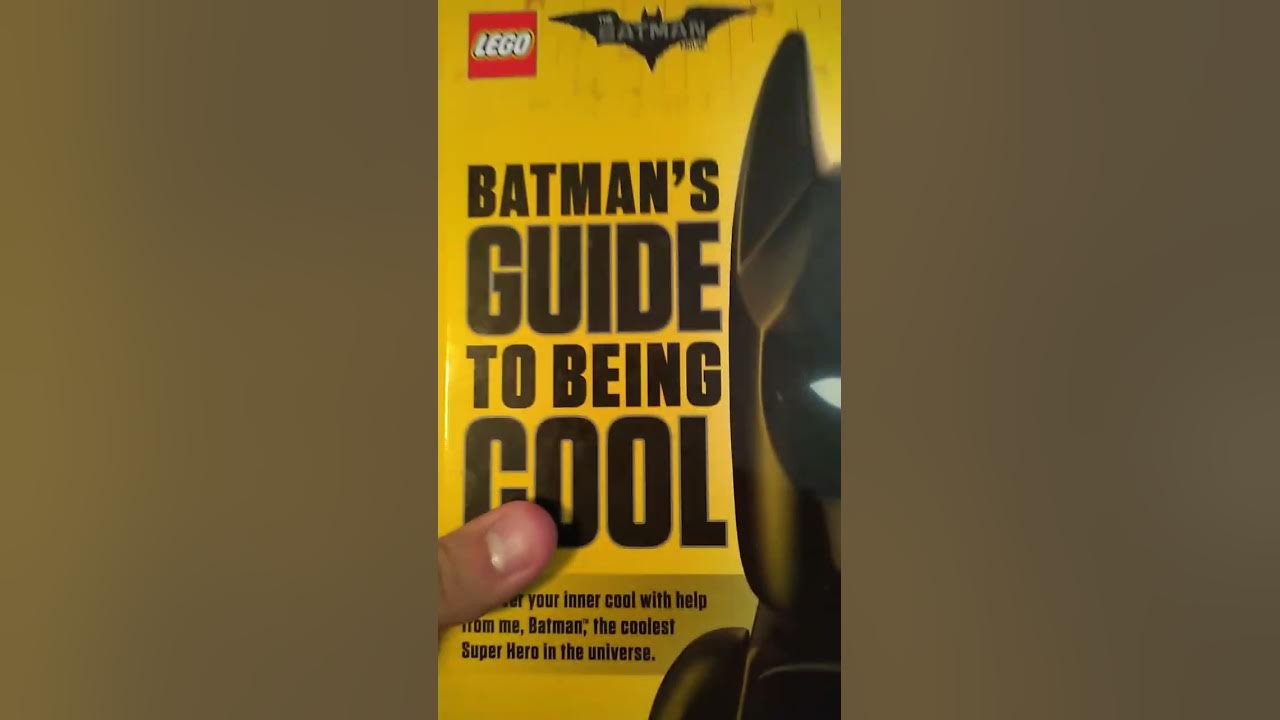 The Lego Batman Movie books review - YouTube