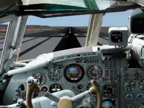 Sharjah OMSJ/SHJ departure IL-18D