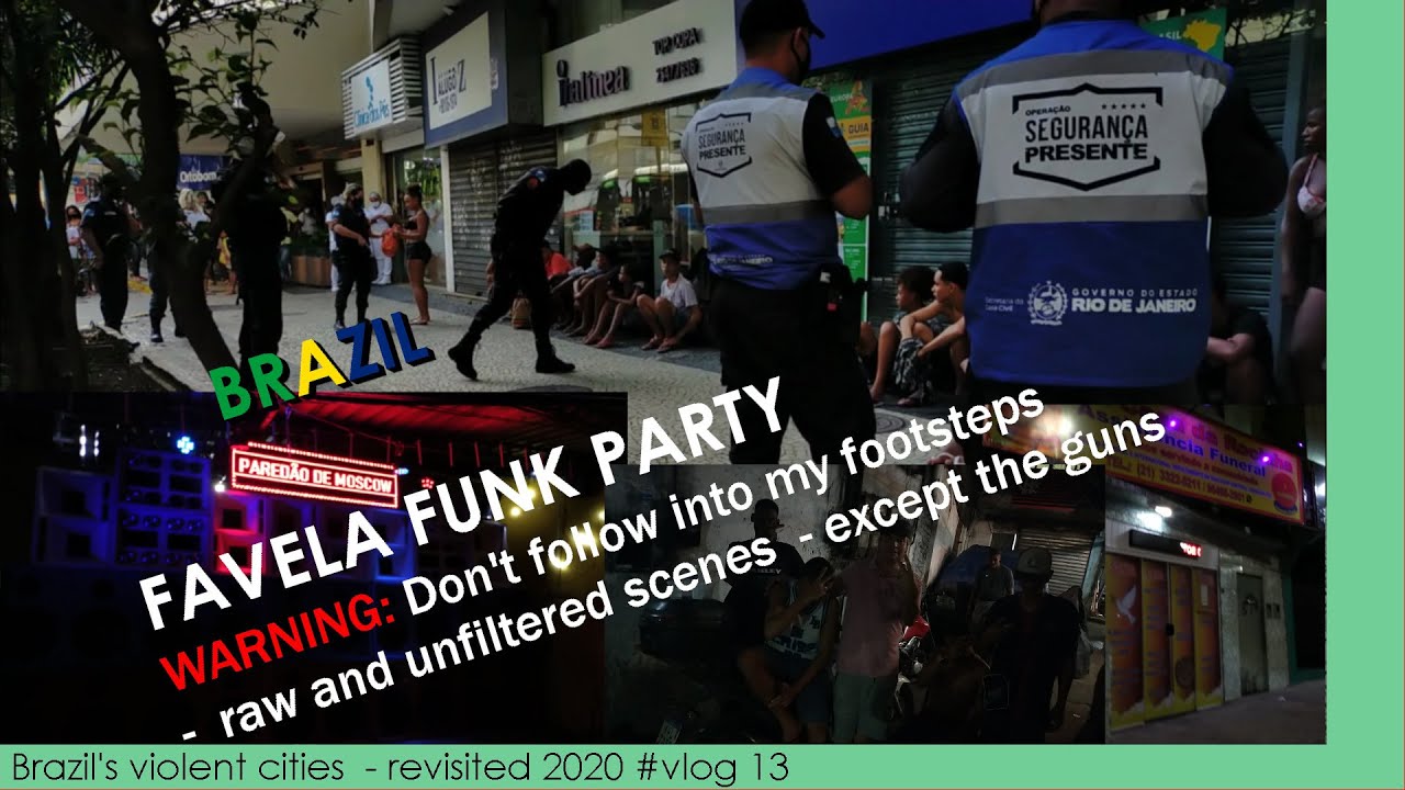 [🇧🇷 BRAZIL 2020] Rio de Janeiro encounter with a Dangerous Gang @Favela ...