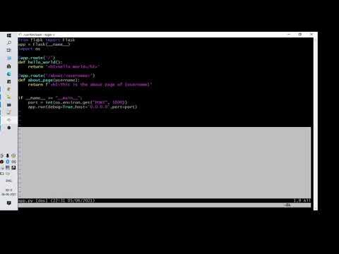 python.exe: can't find '__main__' module in 'app' - YouTube