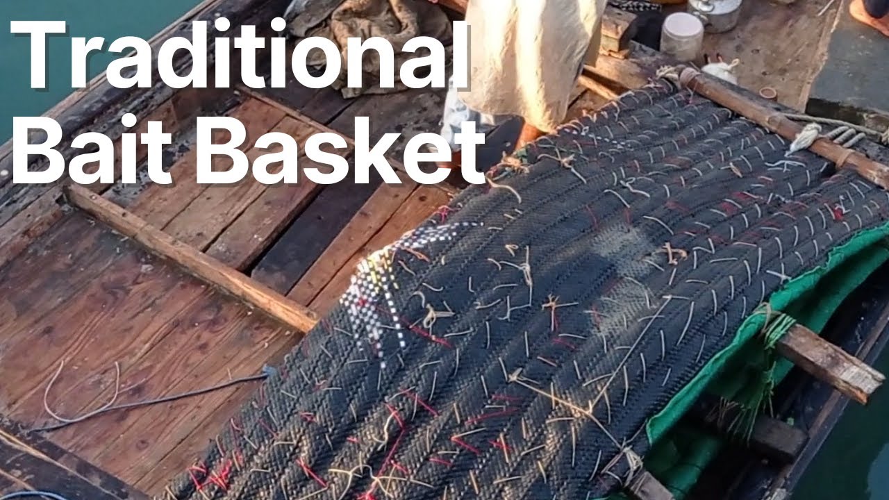 Traditional Bait Basket || Live Bait || Fishing Baits - YouTube