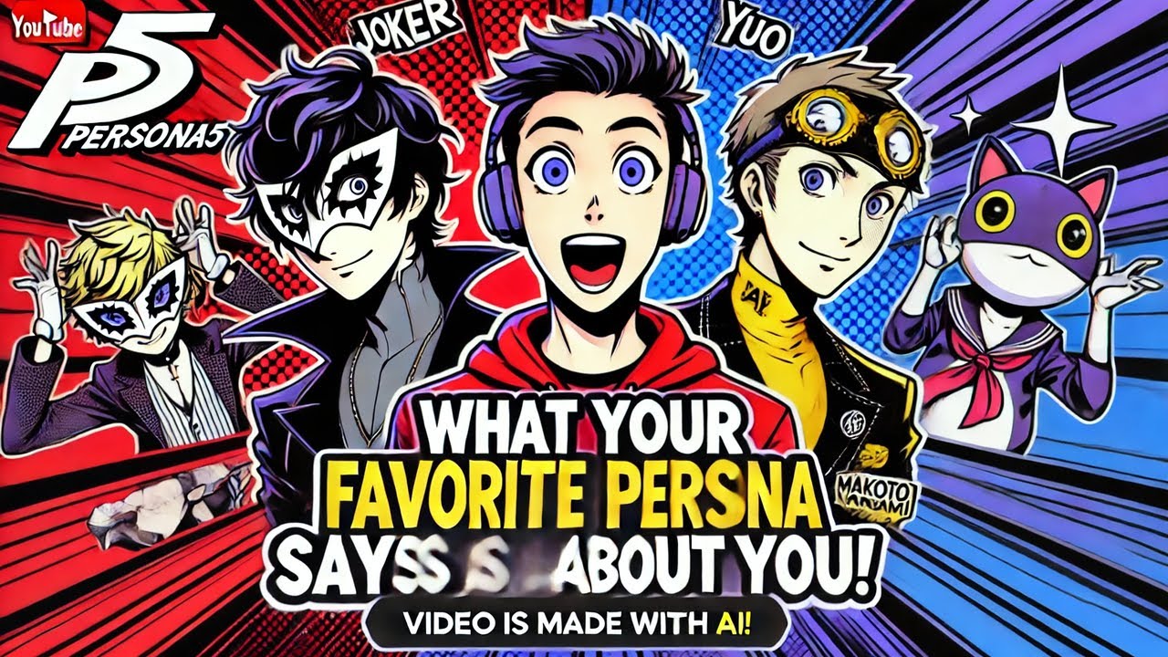 What Your Favorite Persona Game Says About You! (Video is Made with AI ...