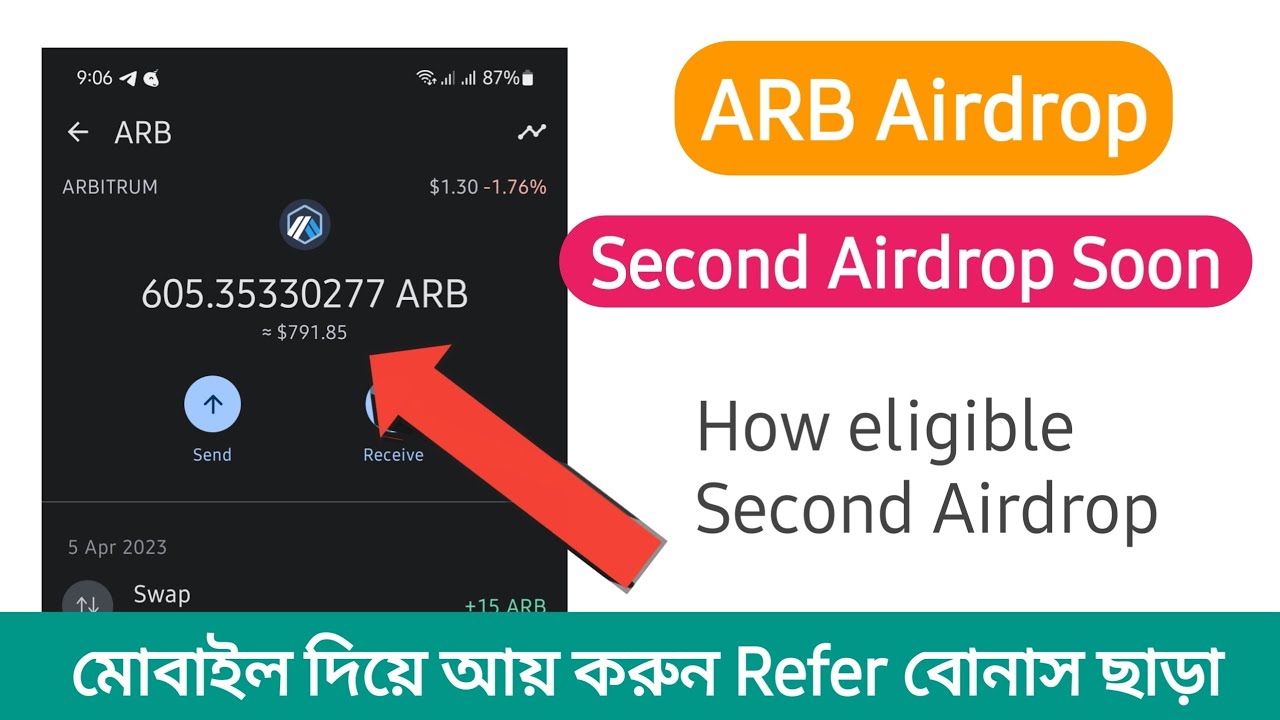 Arb Token Airdrop On Arbitrum Chain full step How Join #airdrop # ...