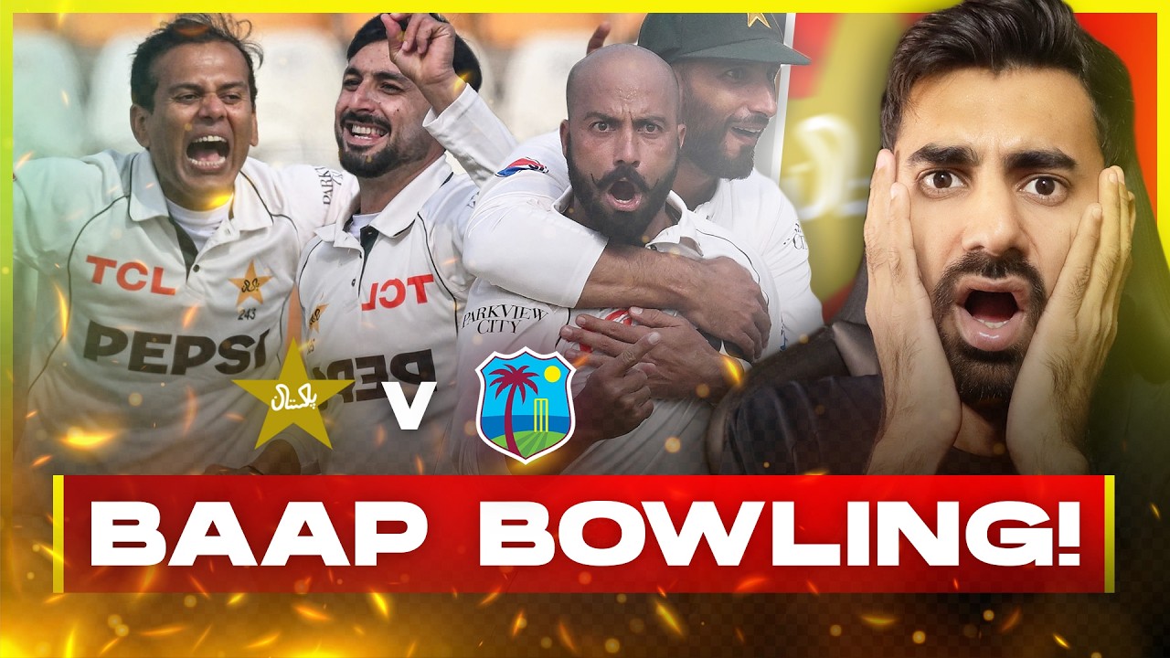 Pakistan vs West Indies First Test 2025 Review Sajid & Nauman Master ...