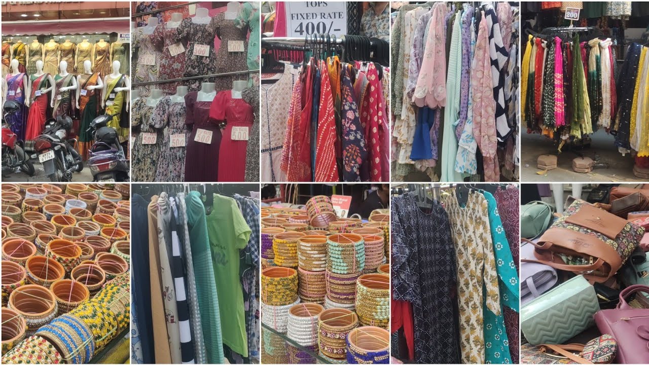 Dilsukhnagar street shopping - YouTube