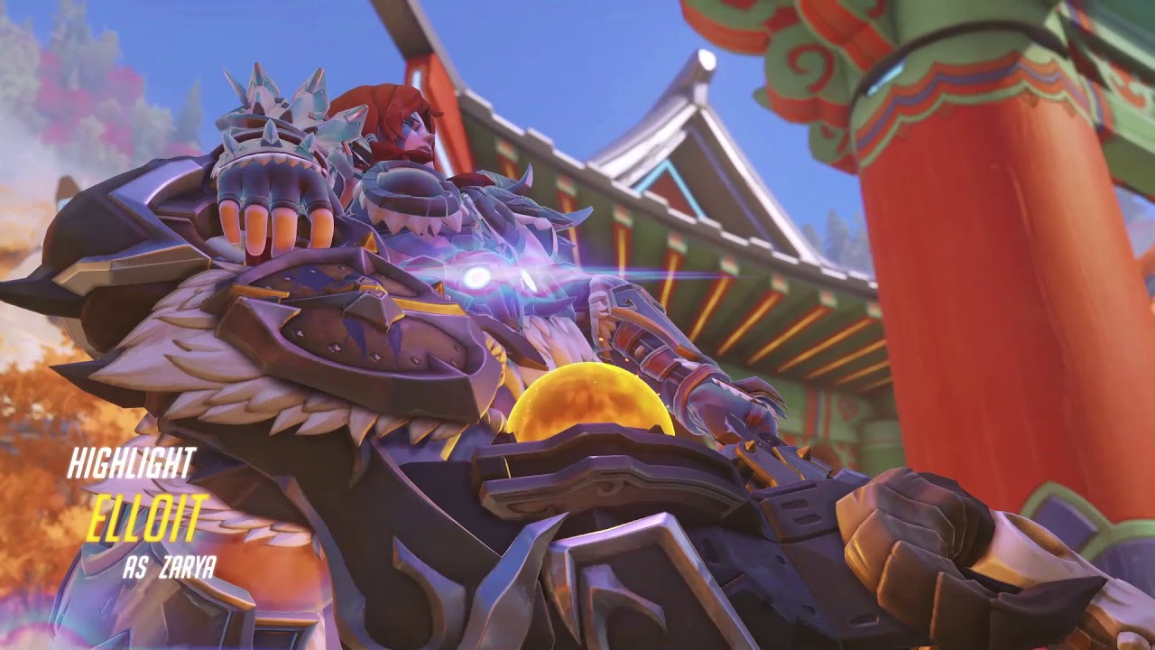 Overwatch - 2 Zarya Highlights - YouTube