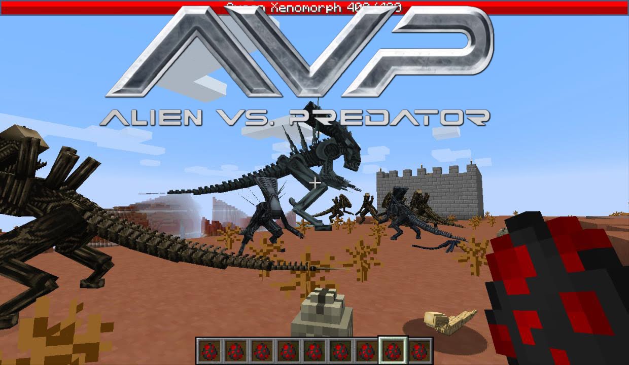 Minecraft AVP Aliens vs Predator Mod Showcase - Epic Guns! - YouTube