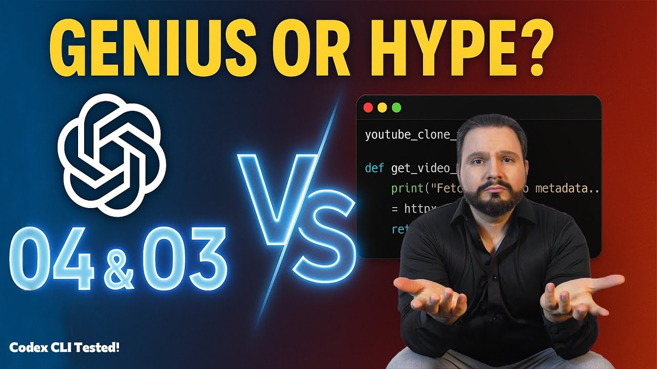 OpenAI’s O4 & Codex CLI: Genius AI Coding Tools or Hype? (Watch This Before You Code!) - YouTube
