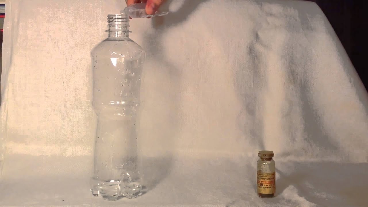 Взаимодействие марганца и пероксида водорода. Mn + H2O2 → MnO2 + H2 ...