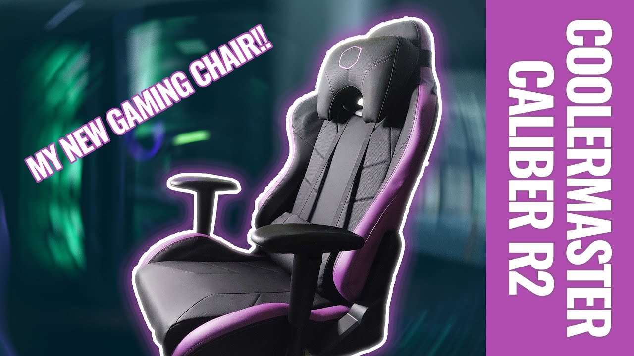 CoolerMaster Caliber R2 | My New Gaming Chair! - YouTube