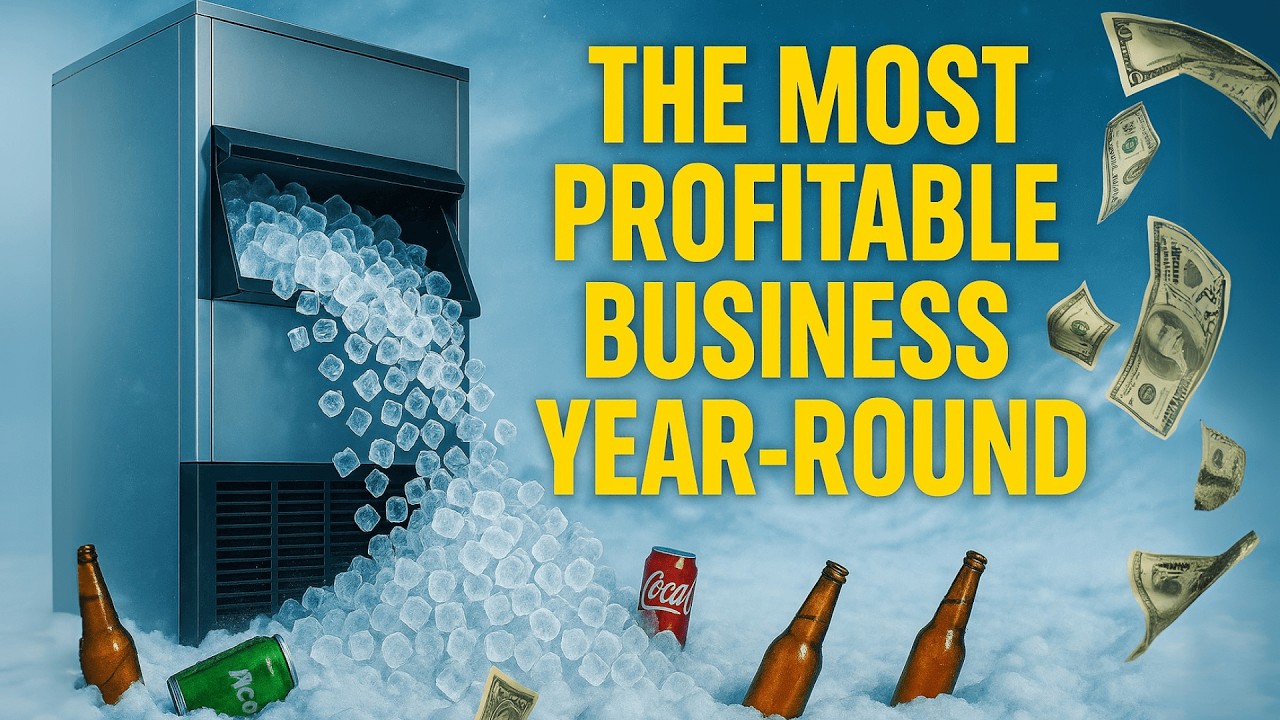 THE SILENT BUSINESS That Makes Money YEAR-ROUND – ICE MACHINE: Turn ...