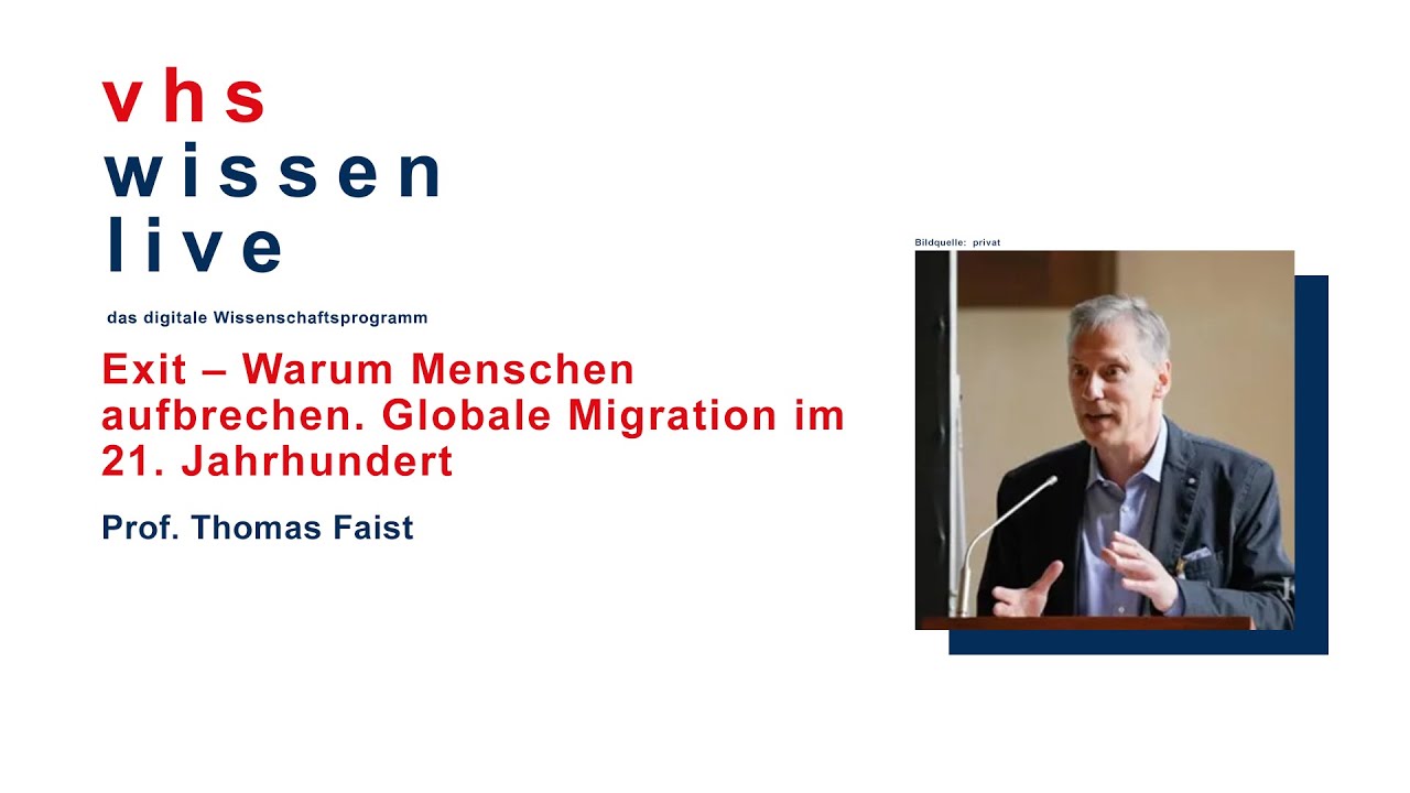 Exit – Warum Menschen aufbrechen. Globale Migration im 21. Jahrhundert ...