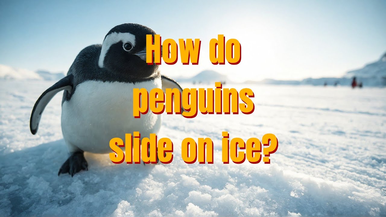 How do penguins slide on ice? | Science for Kids - YouTube