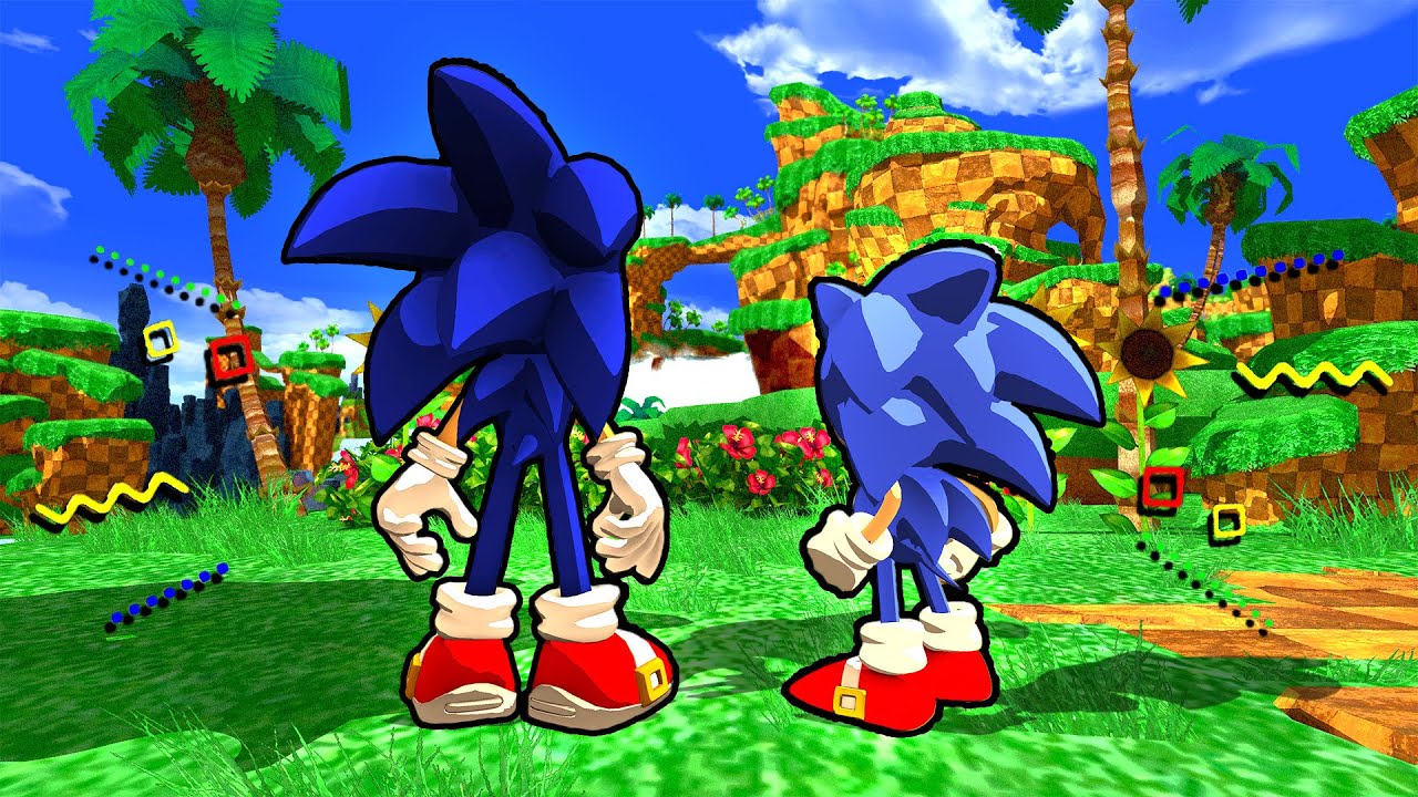 Cel Shaded Style Sonic Generations - YouTube