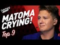 All Blind Auditions that made Coach Matoma CRY! | TOP 9 Chords - Chordify