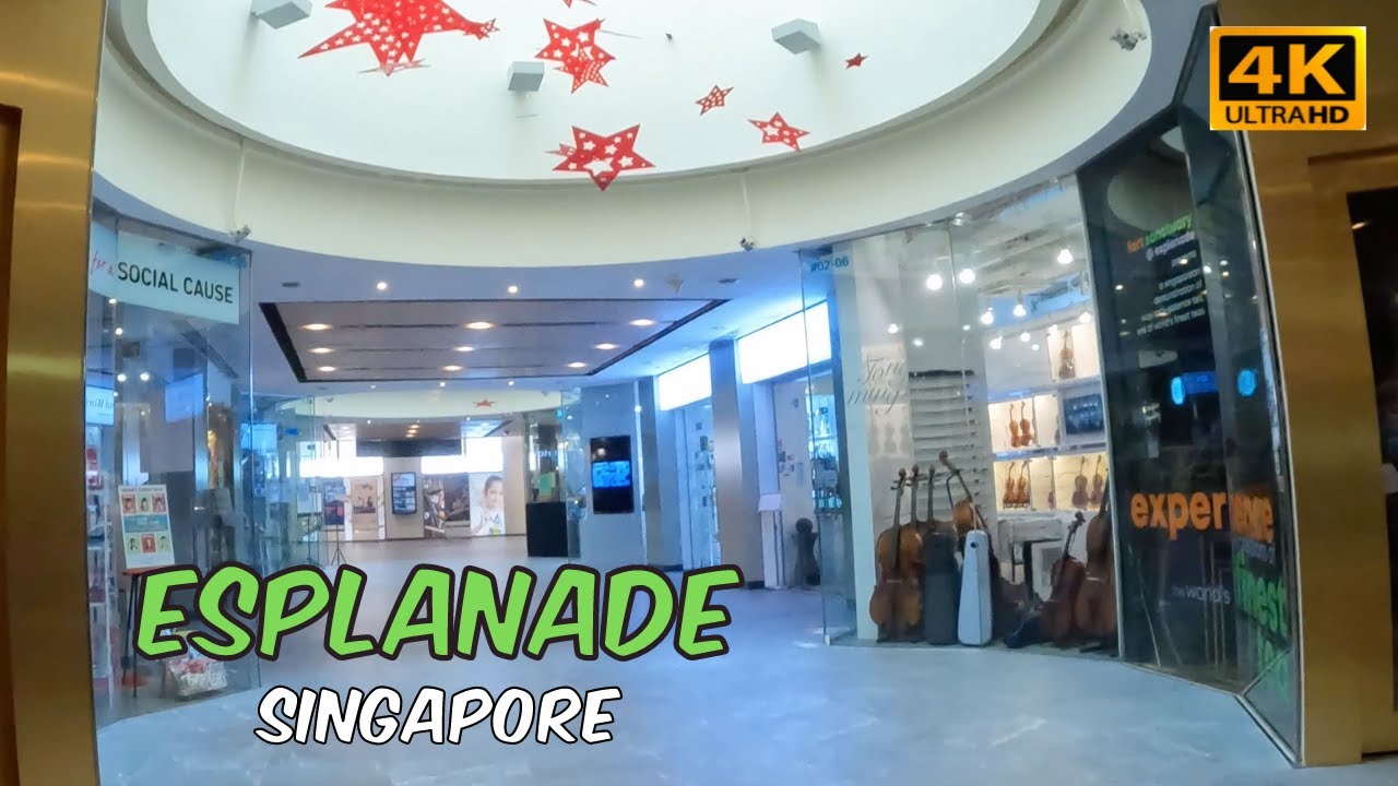 Esplanade – Theatres on the Bay | Singapore Nov 2021 [4K] - YouTube