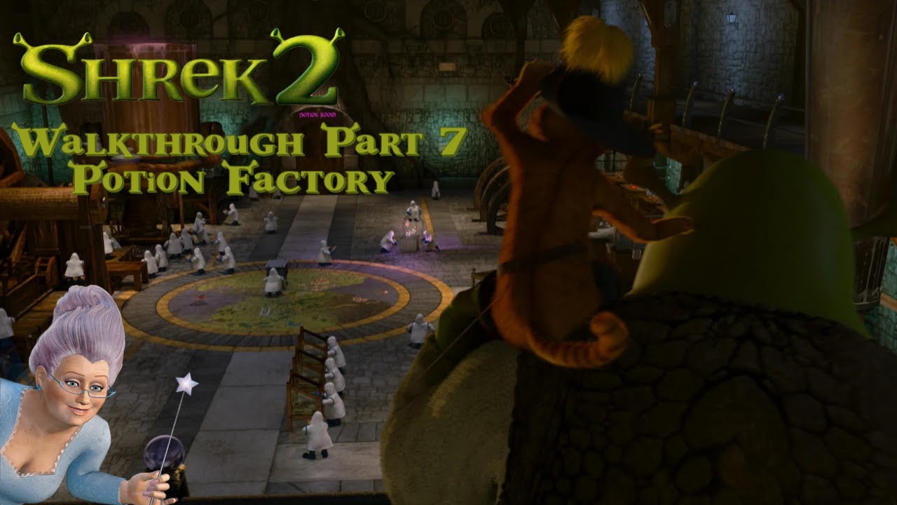 Shrek 2 Walkthrough part 7 - YouTube