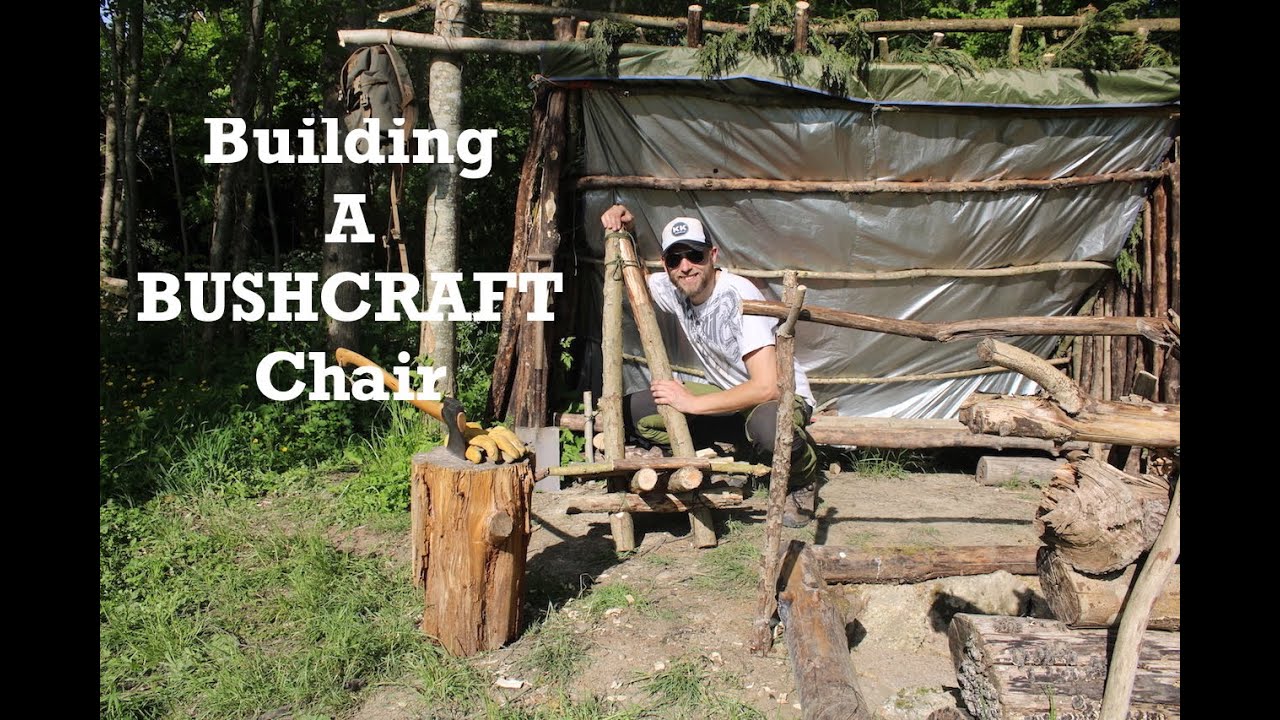Making a BUSHCRAFT Chair - YouTube