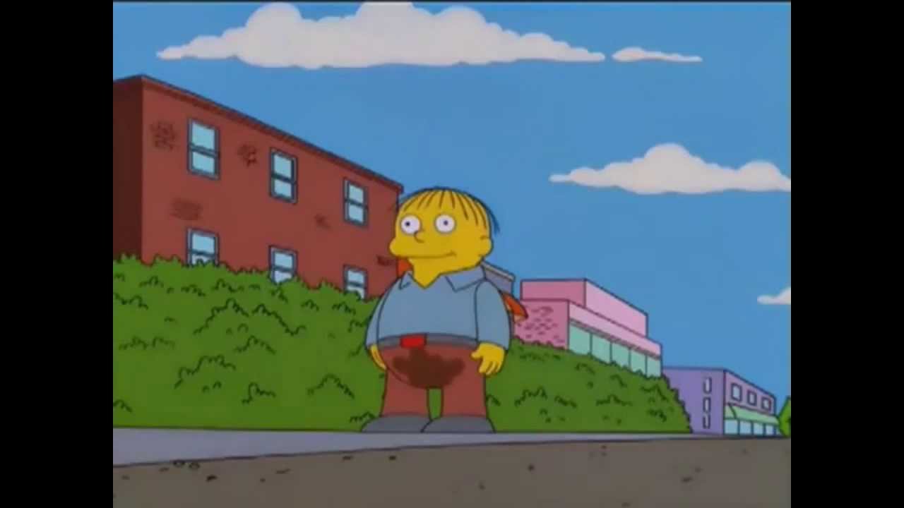 Ralph Wiggum - Why do people run from me? - YouTube