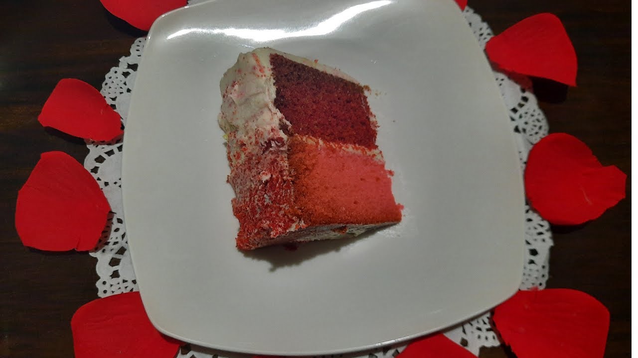 How I Make Red and Pink Velvet Cake | Dessert | Cake Recipe ...