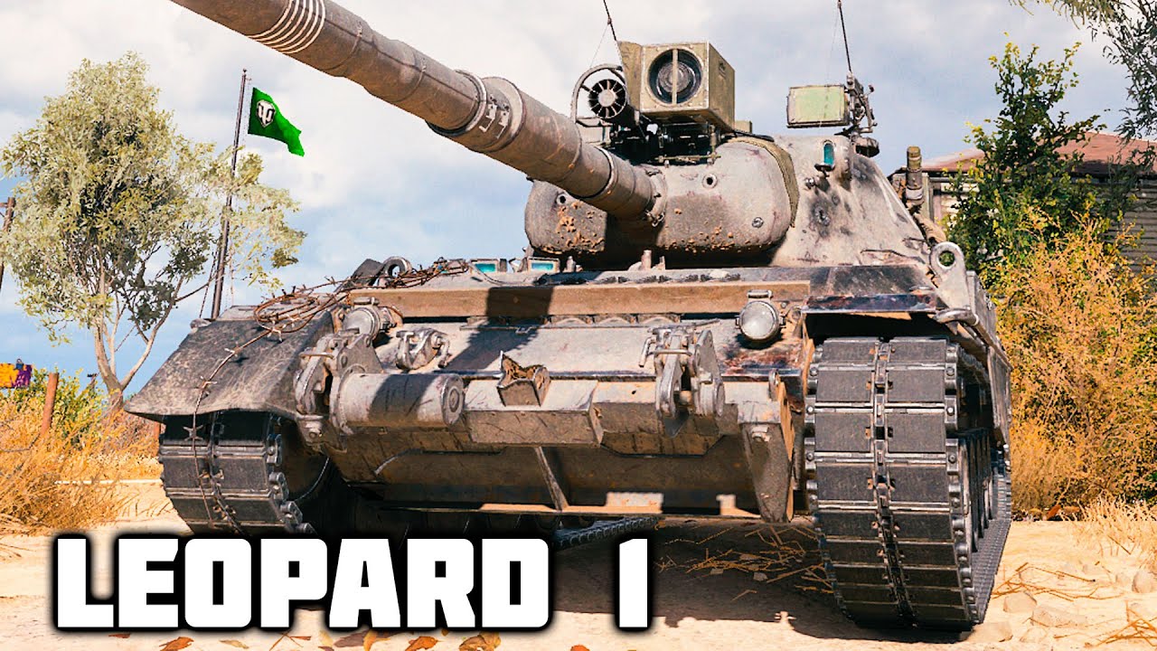 Leopard 1 WoT - 8 Kills, 12,8K Damage - YouTube