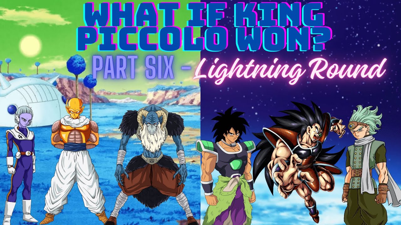 What if King Piccolo Won? Part 6 - Lightning Round - YouTube