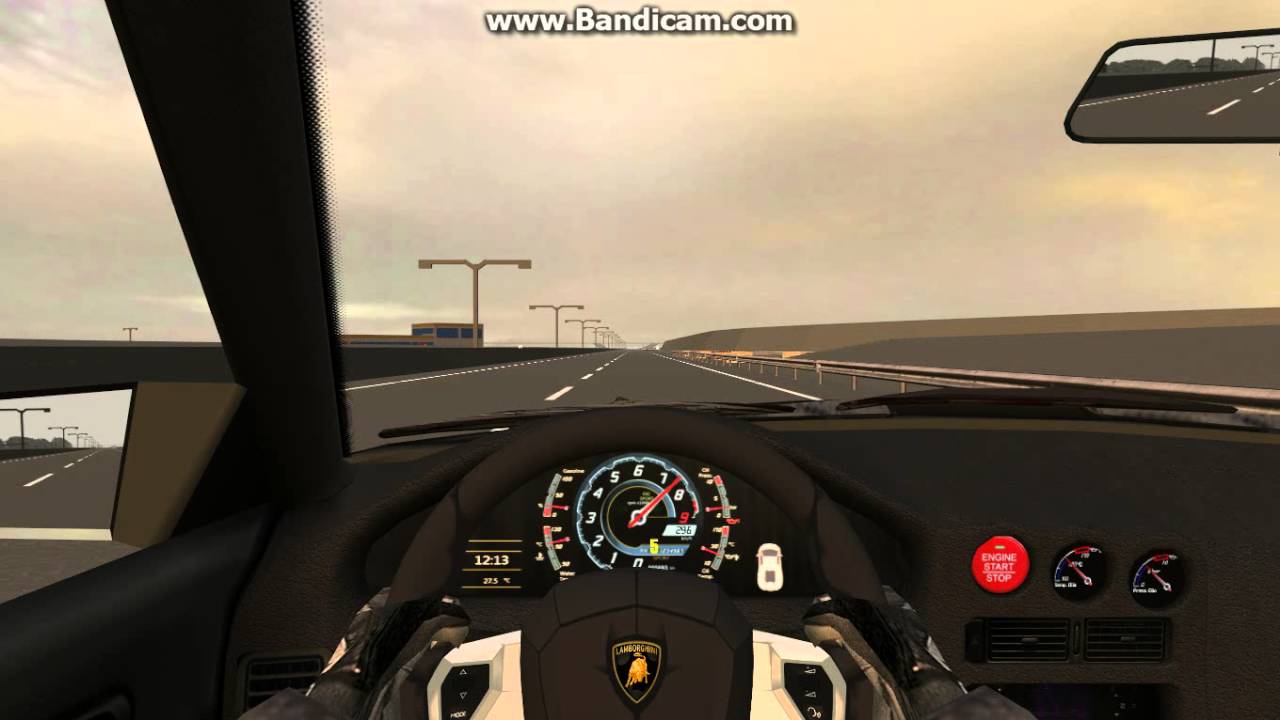 LFS Lamborghini Aventador LP700 acceleration - YouTube