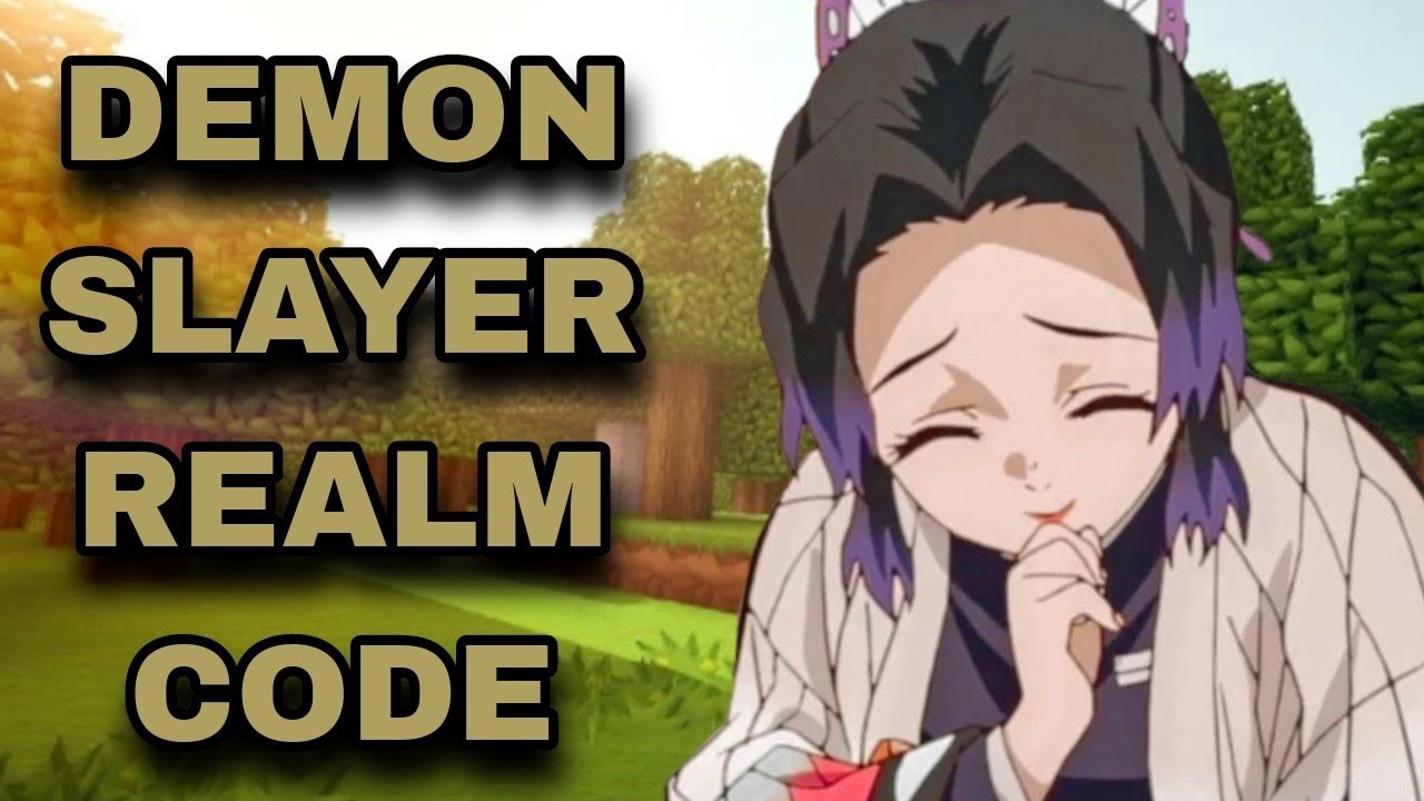 BEST DEMON SLAYER REALM CODE FOR BEDROCK EDITION! - YouTube