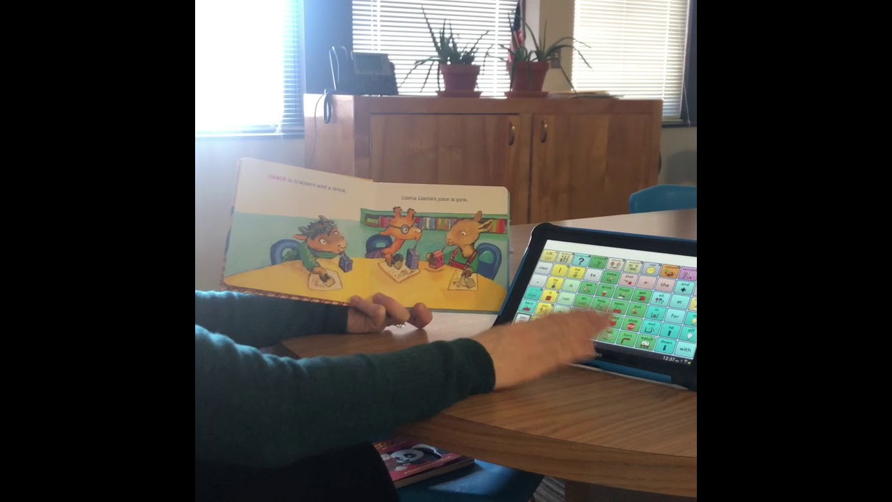 Llama Llama Yum Yum Yum - Beginner AAC Read Aloud - YouTube