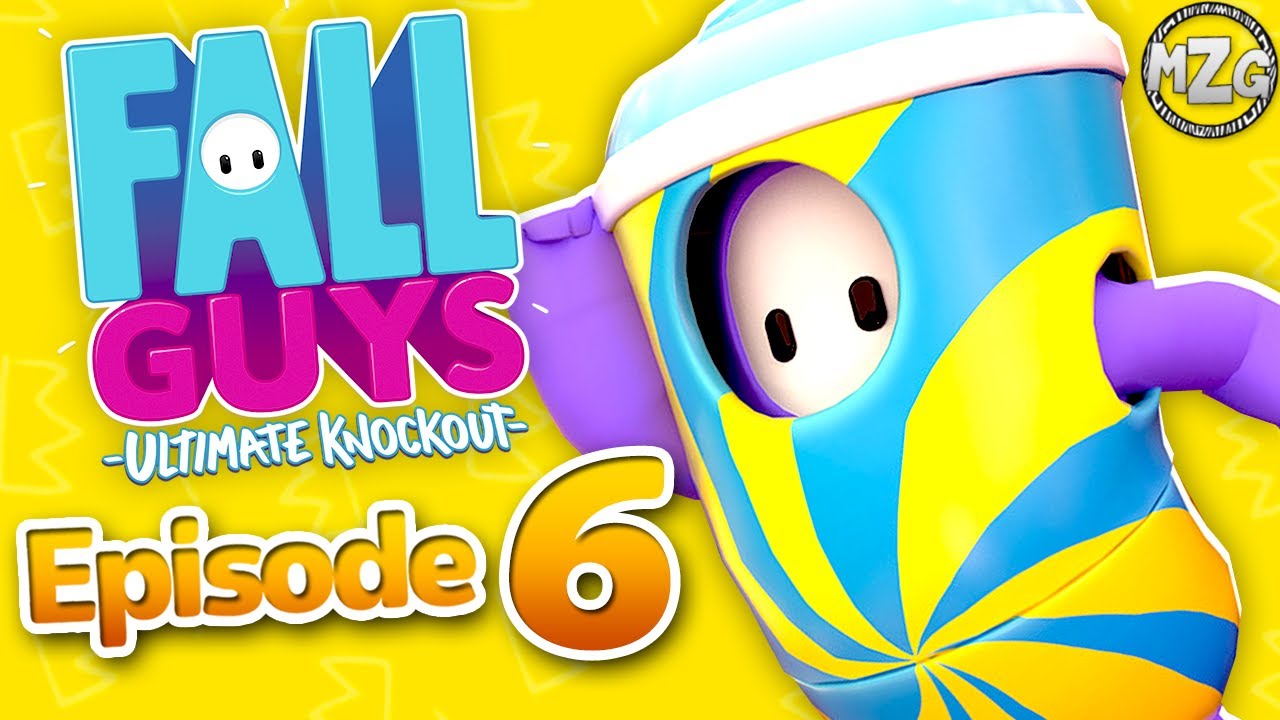 Fall Guys: Ultimate Knockout Gameplay Part 6 - Blue Freeze Costume ...