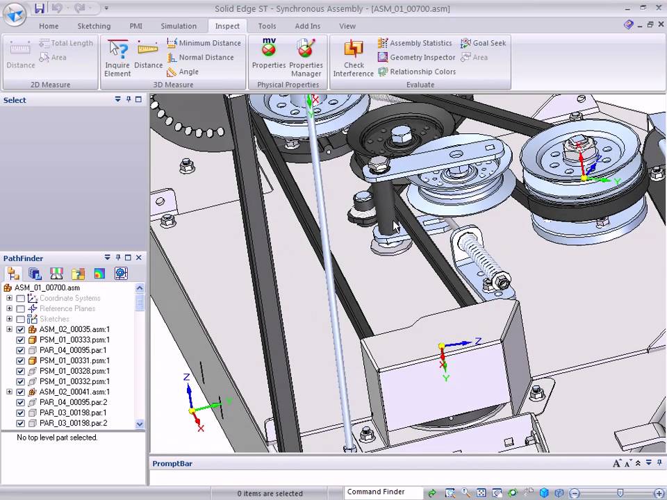 Solid Edge ST2 - Ironeagle - Assembly Demo - YouTube