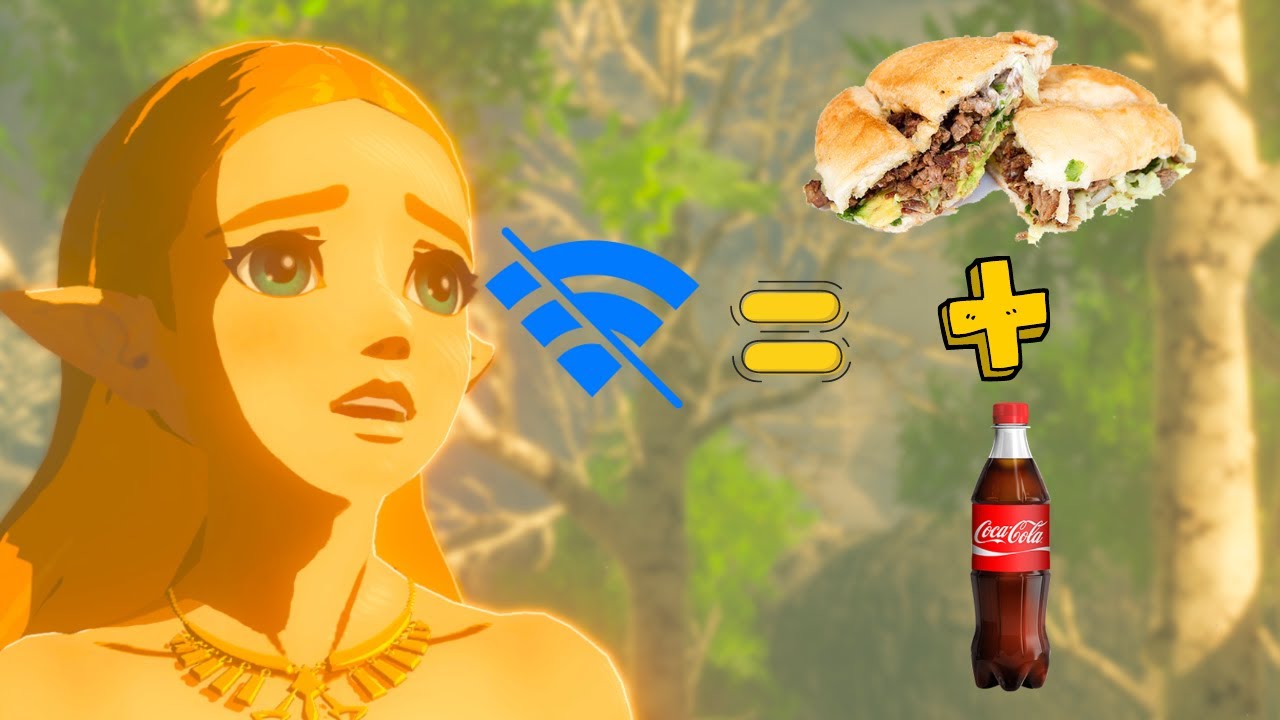Mike quiere una coca y torta de cecina porque se corto el Stream de Zelda BOTW - YouTube