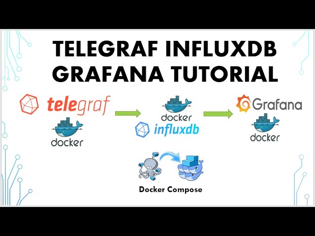 How To Setup Influxdb Telegraf And Grafana Using Docker Compose Telegraf Influxdb Grafana