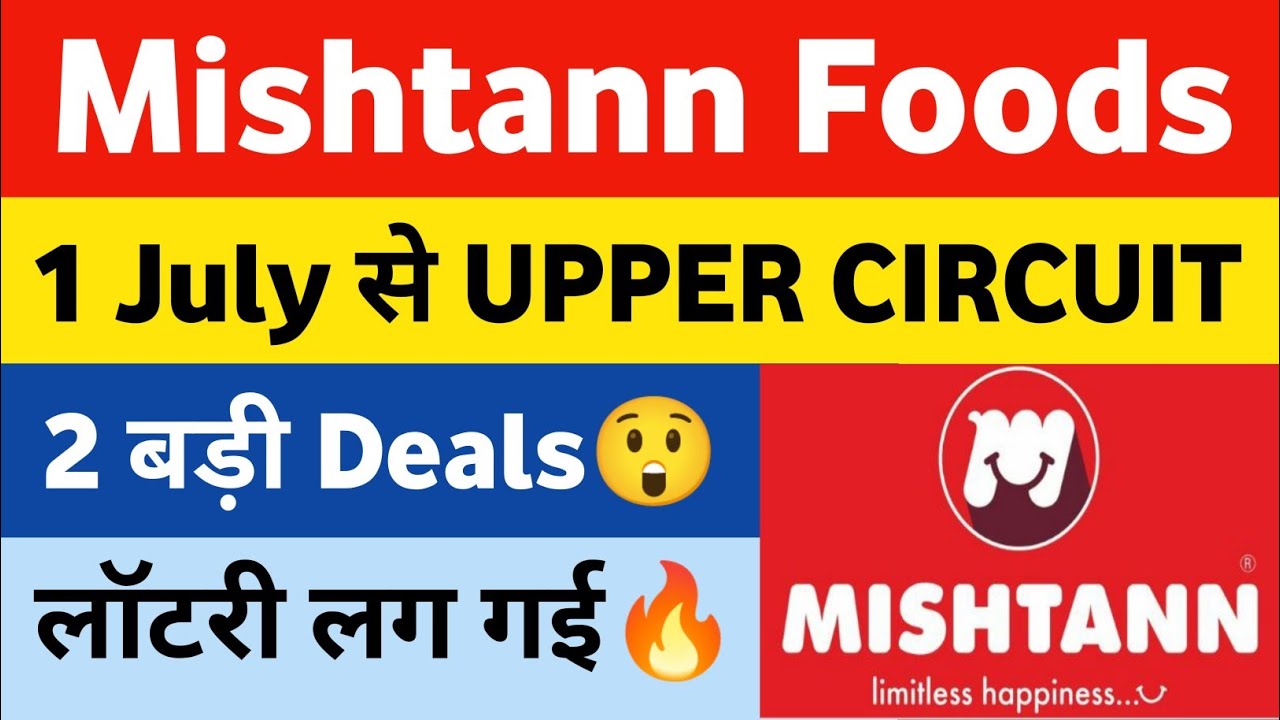 Mishtann foods share latest news | Mishtann foods share price ...