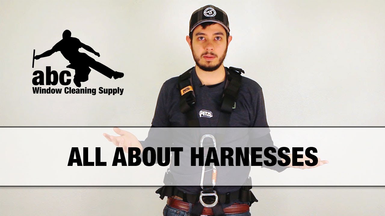 All About Harnesses for Window Cleaning - YouTube