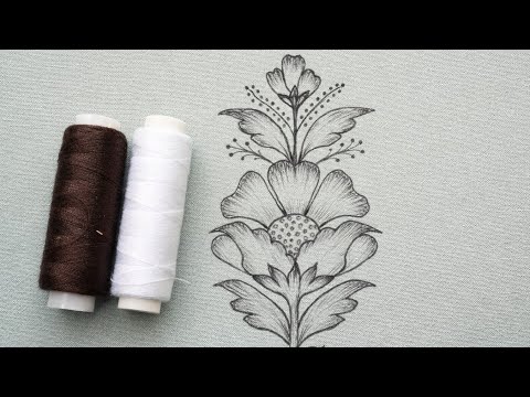 Hand embroidery Easy, simple, and beautiful #embroidery 