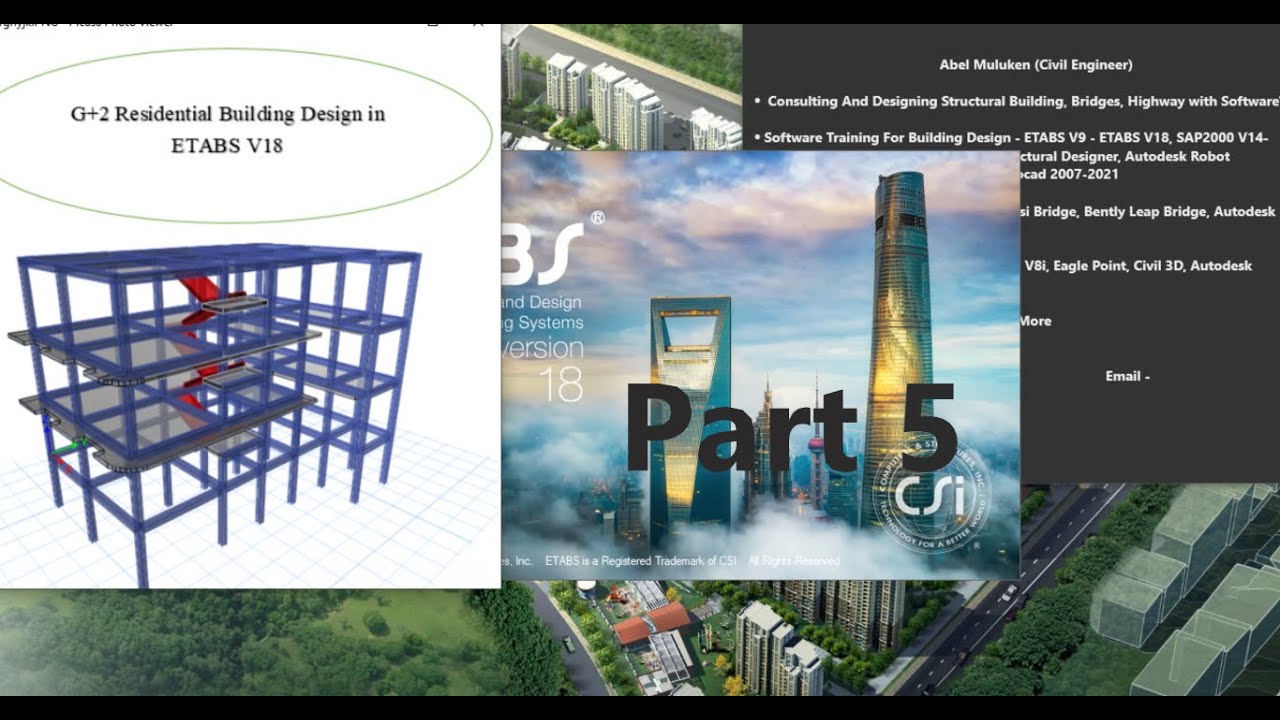 G+2 Building Part 5 Modelling Circular Slab, Irregualr Shape Slab in ...