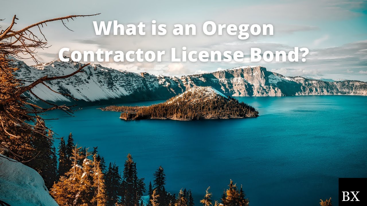 What is an Oregon Contractor License Bond? - YouTube