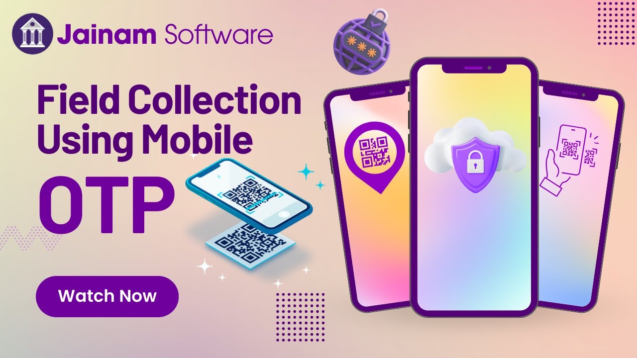 OTP Based #transaction #receipt | #field #collection using Customer # ...