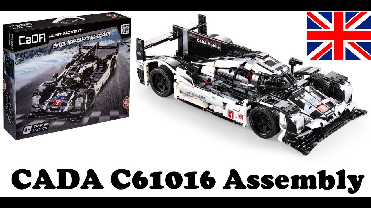 CADA C61016W - Porsche 919 EVO - Assembly - YouTube