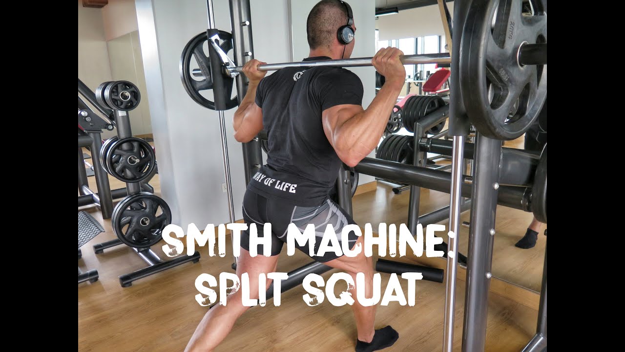 Tomislav Gustin | Smith Machine: Split Squat - YouTube