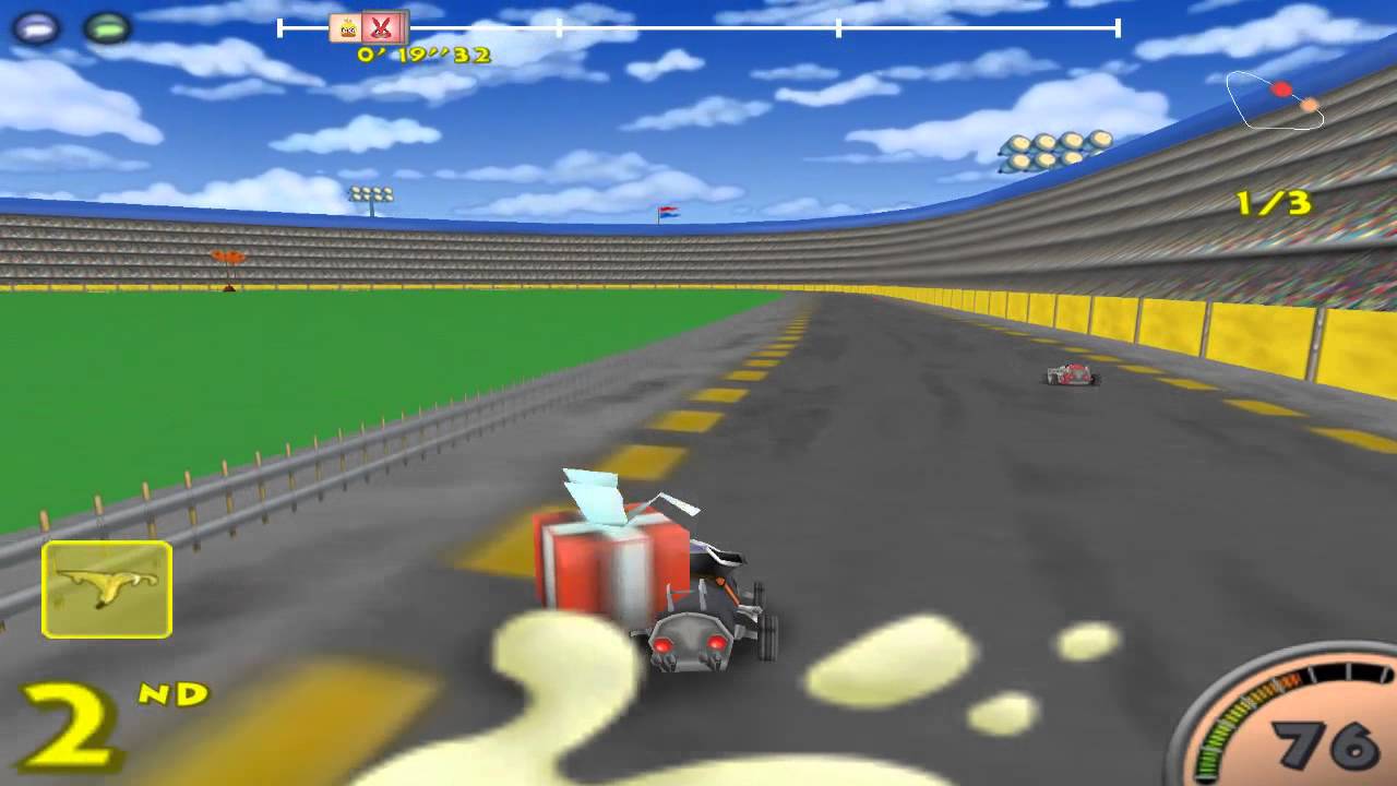 Toontown - Racing 6: Screwball Stadium - YouTube