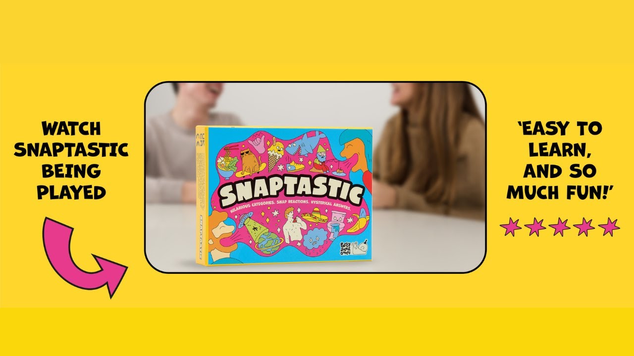 How to play Snaptastic by Party Snail Games - A quick, easy ...