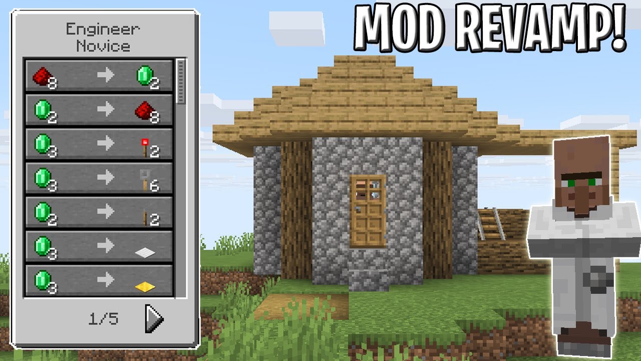 Biggest Update YET! - Mo Villagers - YouTube