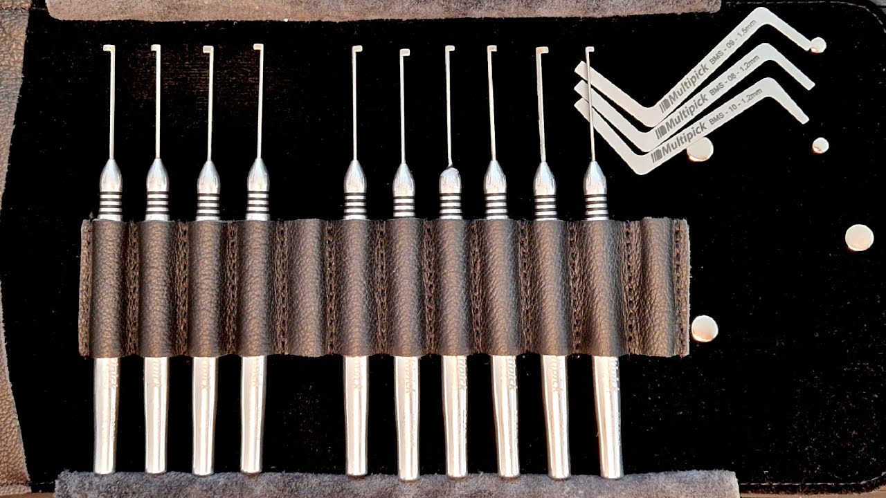 Review: Multipick ELITE G-PRO Dimple Lock Pick Set - 13pcs - YouTube