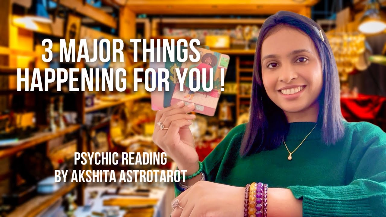 3 Specific Major Things Coming In Your Life 🎉🎨🛍️💕💰 Pick a card - YouTube