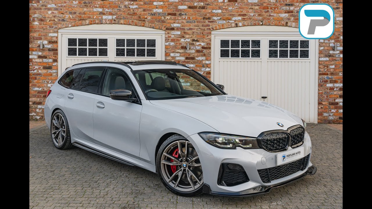2021/21 BMW 340D M SPORT X-DRIVE TOURING IN HOCKENHEIM SILVER ...