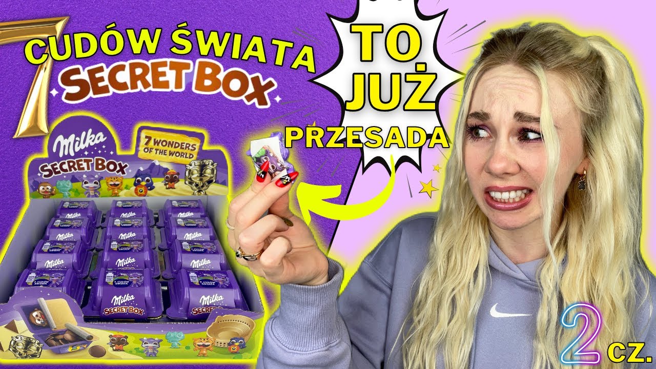🐮 OTWIERAM MILKA SECRET BOX Vol.2 | 7 CUDÓW ŚWIATA | Pattje - YouTube