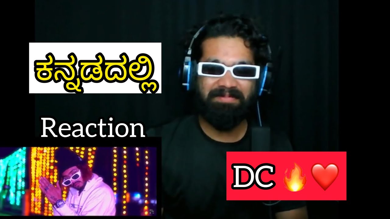 FEEL LIKE PABLO | DC | Prod. Drumdog | KANNADA RAP REACTION VIDEO || @KrishnaRs @dctherapper ...