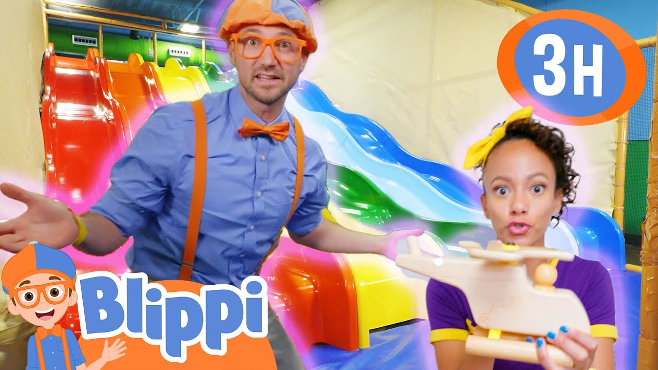 Billy Beez Indoor Playground | Blippi & Meekah Best Friend Adventures ...
